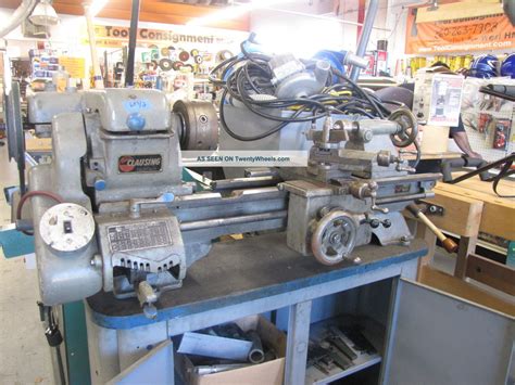 Atlas Clausing 4803 Metal Lathe 6 3 Jaw Chuck