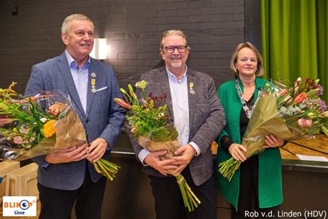 Uitreiking Koninklijke Onderscheidingen Aan De Heer Cors Van Der Putten En Rob Veldhoven