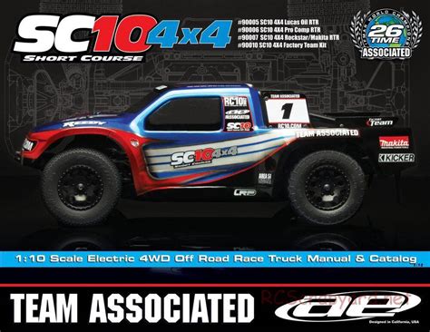 Team Associated Manual SC X Factory Team RCScrapyard Radio Controlled Model