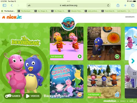 Nick Jr The Backyardigans The Backyardigans Wiki Fandom