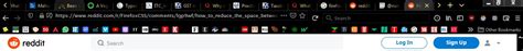 how to reduce the space between the tabs bar url bar and bookmarks bar