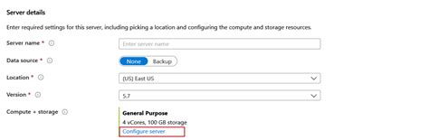 Deploying Azure Databases For Mysql Server Using Azure Portal