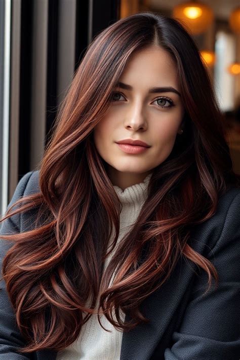 53 Gorgeous Hair Colours For The Fall Season Rich Auburn Waves