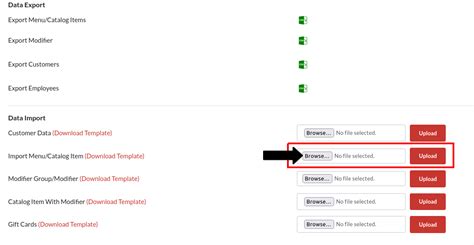 Update Catalog Using Csv File Quantic Pos Resources