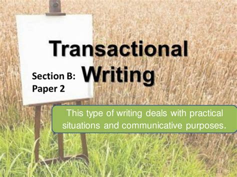 Transactional Writing Gcse English Edexcel 9 1 Teaching Resources
