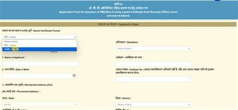 Central Level Obc Ncl Certificate Apply Online 2024 अब घर बैठे खुद से सैंट्रल लेवल का Obc Ncl