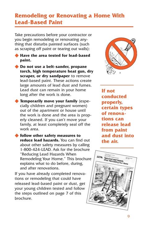 Hud Lead Paint Flyer
