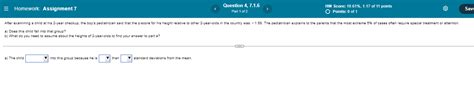 Solved Homework Assignment 7 Question 4 7 1 6 Part 1 Of 2