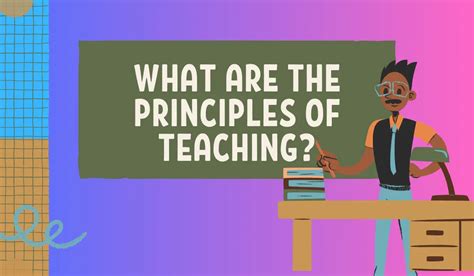 What Are The Principles Of Teaching