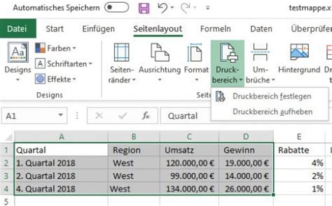 Excel Tabelle Drucken So Können Sie Ihre Tabellen Perfekt Ausdrucken