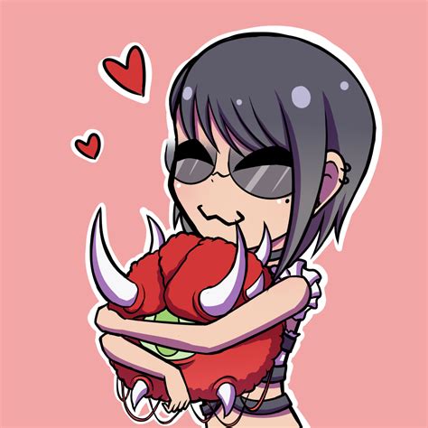 Ame And Cacodemon Chibi By Pekoxpoke On Newgrounds