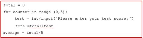 Running Total N5 Computing Science