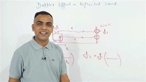 Doppler Effect In Reflected Sound Doppler Effect Class 11 Youtube