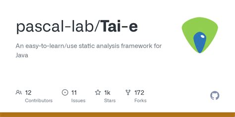 Github Pascal Labtai E An Easy To Learnuse Static Analysis Framework For Java