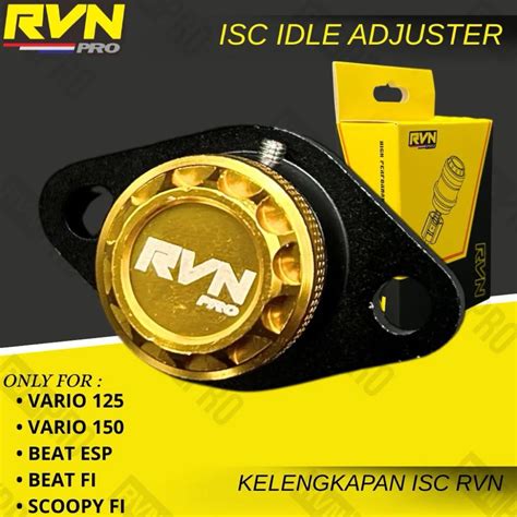 Isc Idc Screw Sensor Control Manual Sharpening Setting Rvn Vario 150