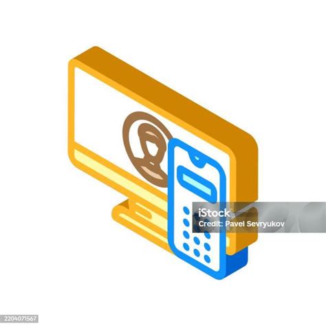 데스크톱 컴퓨터 전화 아이소 메트릭 아이콘 벡터 일러스트 레이 션 3차원 형태에 대한 스톡 벡터 아트 및 기타 이미지 3차원 형태 균형 다양성 Istock