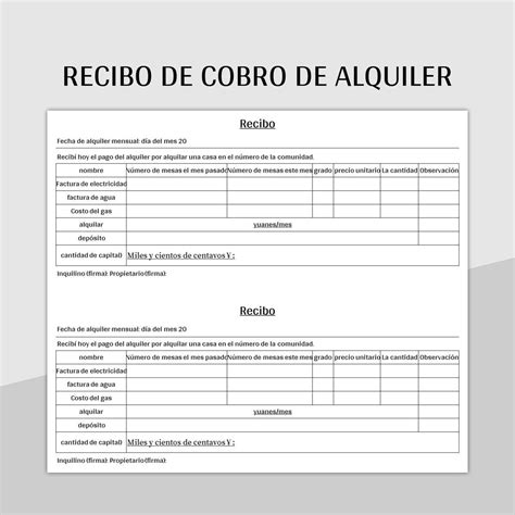 Plantillas Recibos De Premios Para Excel Gratis Y Hojas De Cálculo De
