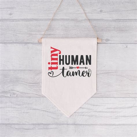 Tiny Human Tamer Graphic Glowforge Shop