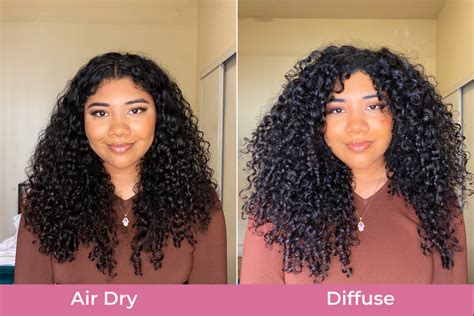 How To Air Dry Vs Diffuse ~ Tips For Using A Hair Diffuser For Curly