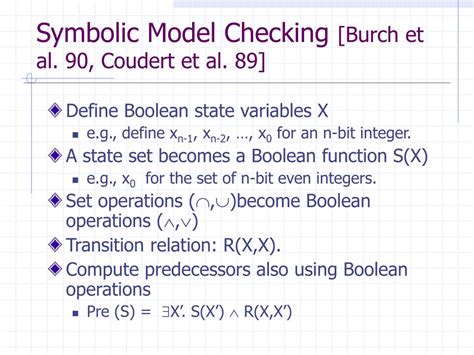 Ppt Symbolic Model Checking For Large Software Specifications
