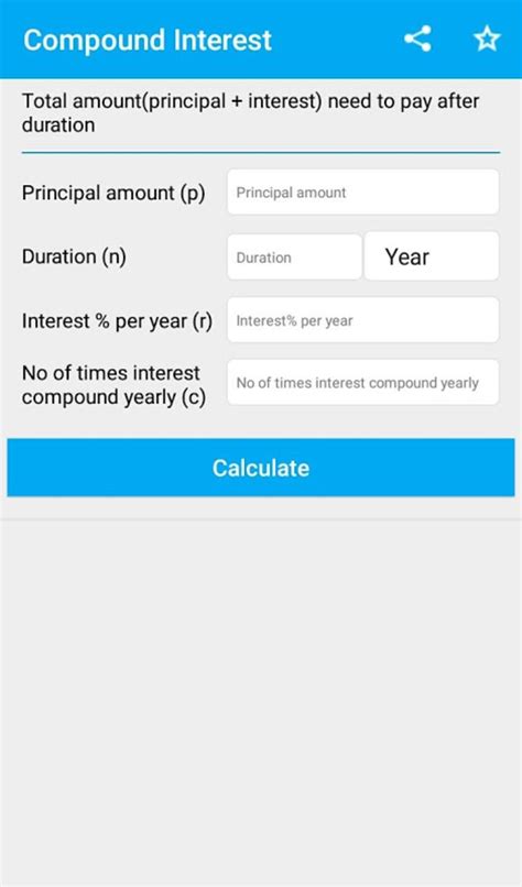 android için compound interest calculator apk İndir