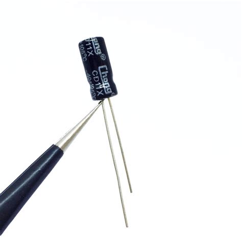 Kit 10 Peças Capacitor Eletrolítico 10uf 10mf 63v 105ºc 5x11