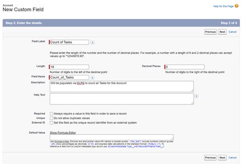 how to set up salesforce dlrs activity rollups operatus