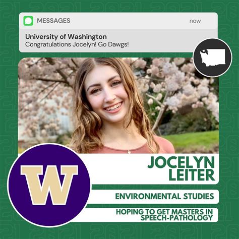 Senior Stangs 🐎 Jocelyn Is Headed Off To The University Of Washington