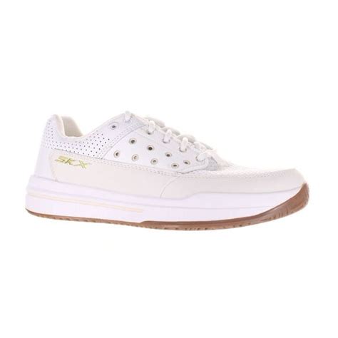 Skechers Shoes Skechers Womens Viper Court Luxe White Tennis Shoes