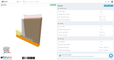 Retaining Wall Design Process Skyciv Engineering