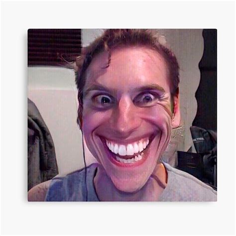 Jerma Sus Face Meme Canvas Print For Sale By Michaalec Redbubble