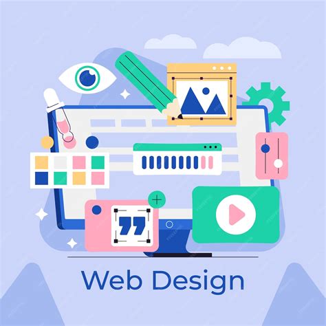 Premium Vector Ui Ux Design Illustration