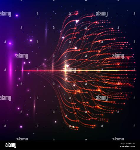 Internet Connection Abstract Sense Of Science And Technology Graphic Design Stock Vector Image