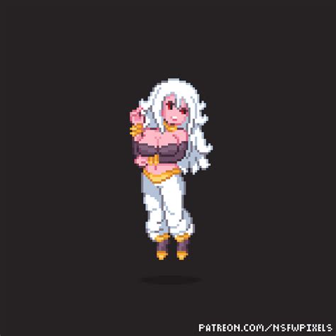 Android 21 Dragon Ball Z By Nsfwpixelart On Deviantart