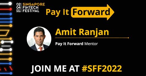 Singaporefintechfestival Payitforward Fintech Singapore Mentor