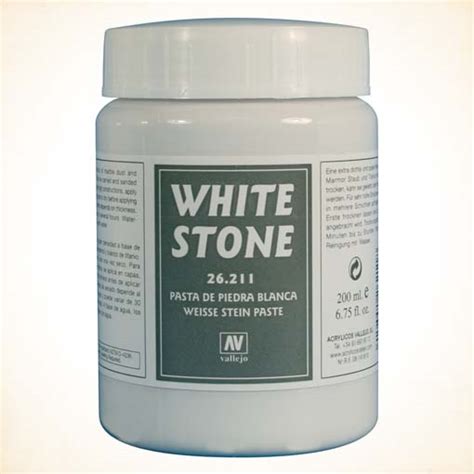 Val26211 White Stone Paste Battlefield Hobbies