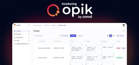 Comet Announces Open Source Llm Evaluation Framework Opik By Odsc