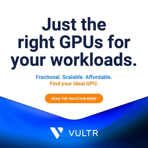 Vultr On Linkedin Cloud Gpu Powered By Nvidia