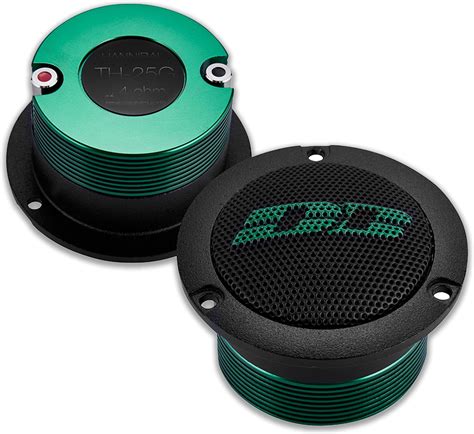 Deaf Bonce Pair Of Hannibal 35w Rms 4 Ohm 1 Vc Titanium Neodymium Tweeters