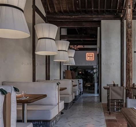 Tokio Люстра с текстильным абажуром в форме песочных часов в японском стиле ваби саби купить в