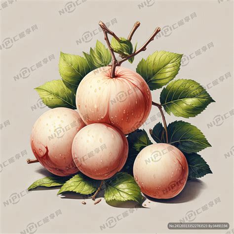 Ai创作图西梅插画 昵图网