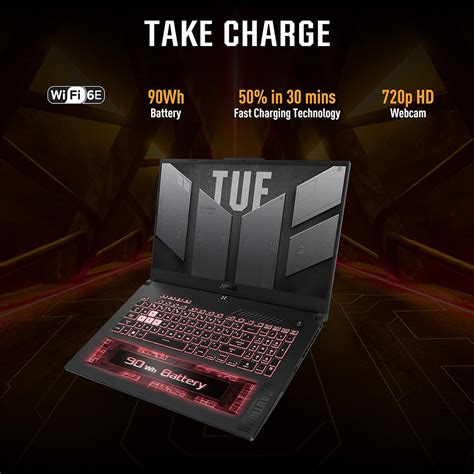 Asus Tuf Gaming A Ryzen Hs Gb Ssd W Rtx Blit Fa Nu Lp W Gray