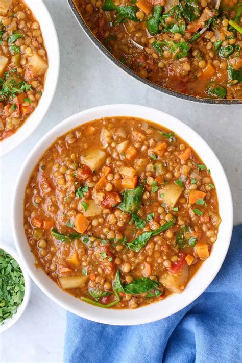 Simple Instant Pot Lentil Soup