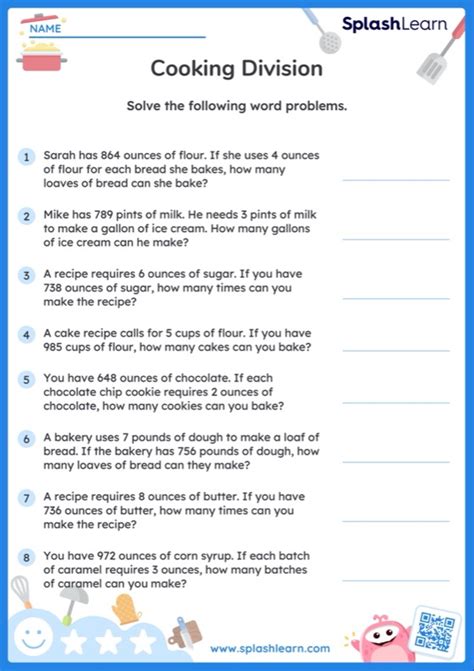 4th Grade Math Division Word Problems Worksheets Free And Printable