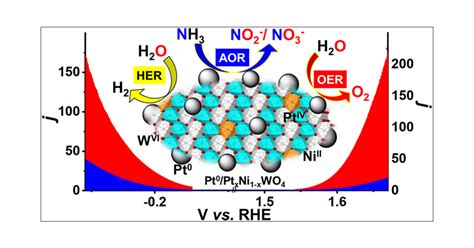 Low Pt Loading On Wolframite Type Niwo4 To Excel The Electrocatalytic