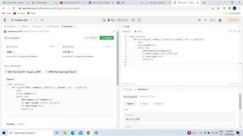 Swati Morya On Linkedin Edslash Dsawithedslash 100daysleetcodechallenge