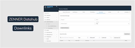 Zenner Datahub Howto Sending Downlinks