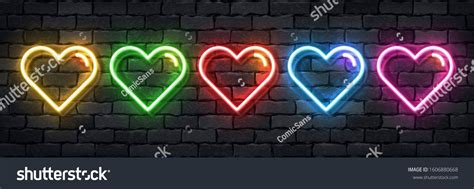 Vector Set Realistic Isolated Neon Sign Stock Vector Royalty Free