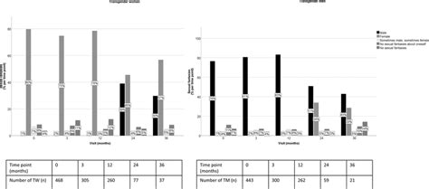 Percentages For The Frequency Distributions For The Gender Role In Download Scientific Diagram