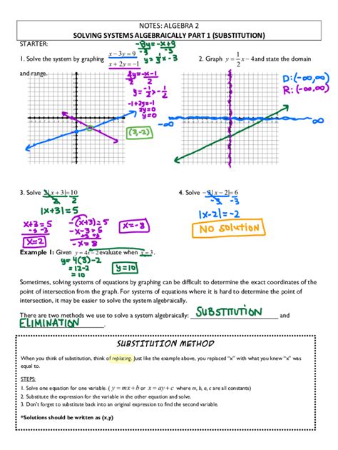 Fillable Online Solving Linear Systems For Use With Exploration 14